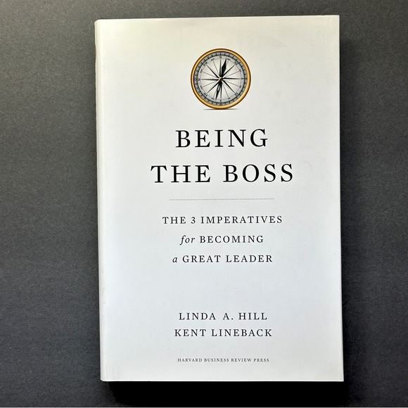 HARDCOVER | Accents | Being The Boss By Linda E Hill Business ...